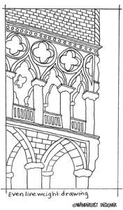 Art on the Go: Art School – Line Weight