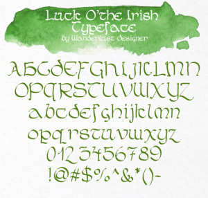 Type+Place: A Free Font Inspired by Ireland