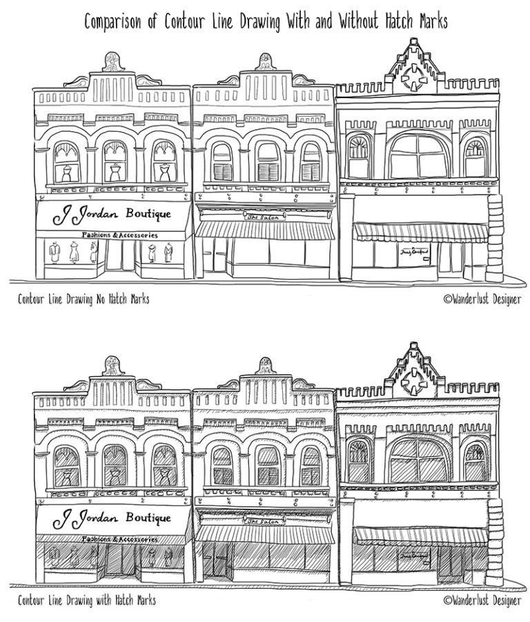Art on the Go: Art School – Line Basics: Hatch and Marks to Imply Light ...